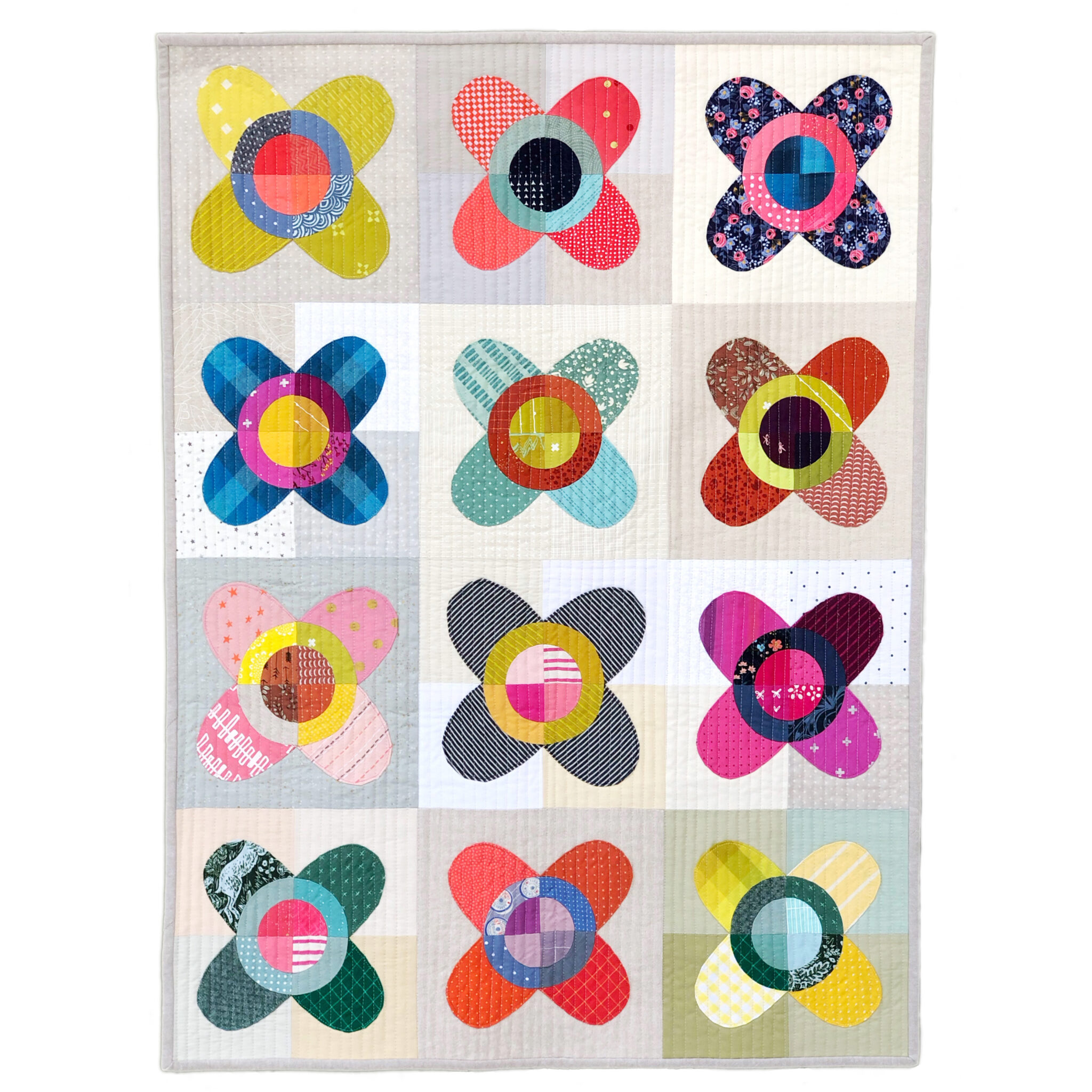 Quilt Theory Printed Postcard Patterns – Set of 3